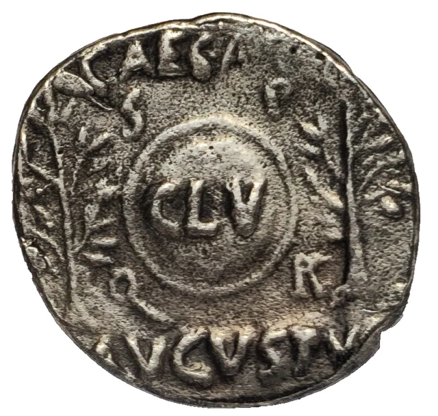 EXTREMELY RARE ANCIENT Roman Drachm-Denarius Coin Augustus Clv-2.6 Gr ...