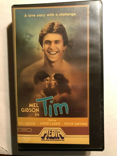 TIM VHS MEL Gibson Love Story With A Challenge 1983 Media Home ...