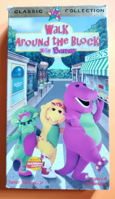 Barney Walk Around The Block With Barney Vhs
