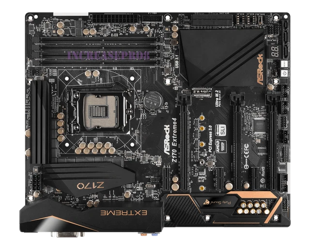 ASROCK Z170 EXTREME4 Motherboard Socket LGA 1151 Intel Z170 DDR4 DIMM ...