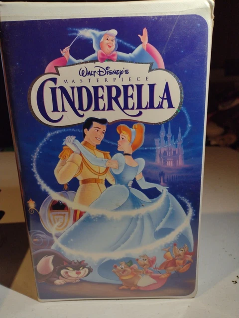 CINDERELLA (VHS, 1995, Clamshell) June Foray Ilene Woods James McDonald ...