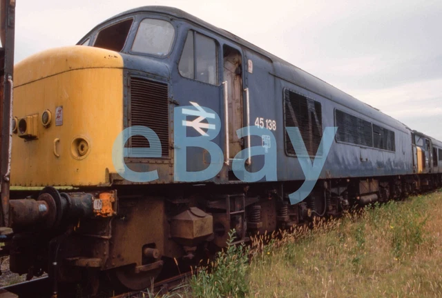 35MM RAILWAY SLIDE of Class 45 45138 @ March - Copyright to Buyer £4.99 ...