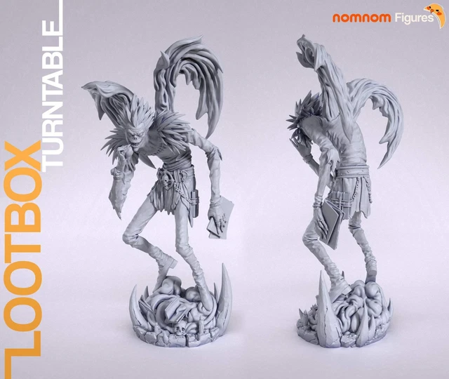 1:10 THE SHINIGAMI | Resin Garage Kit Figure Fan Art | Nomnom Figures ...