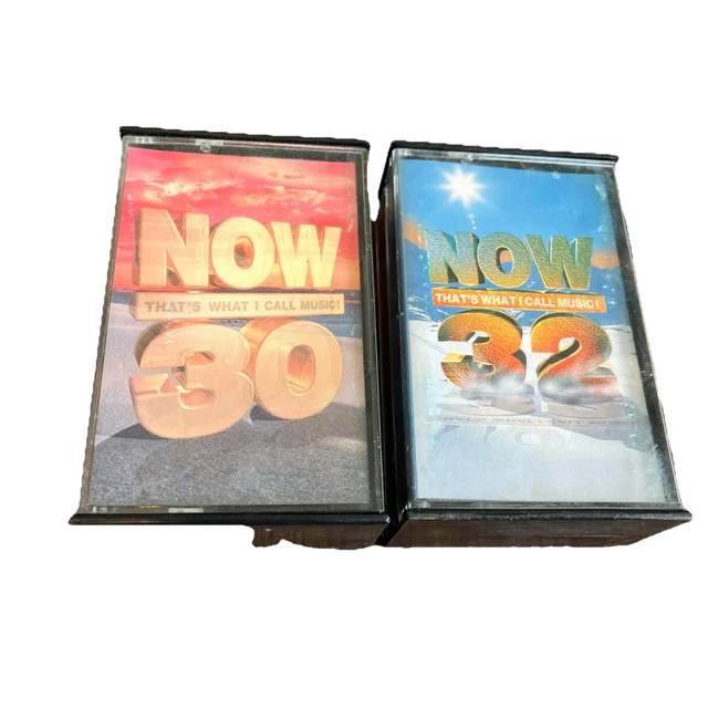 NOW THAT’S WHAT I Call Music Double Cassettes 30 & 32 - 1 Tape Missing ...