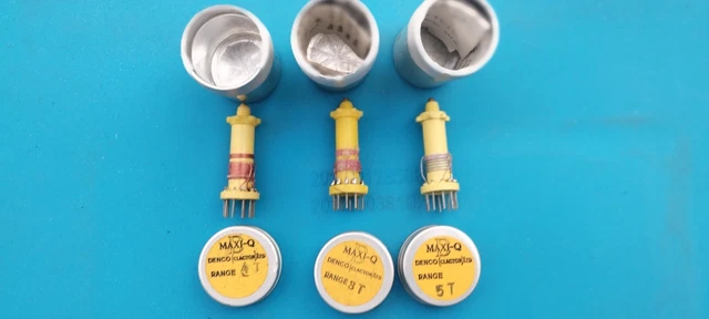DENCO MAXI Q TRANSISTOR RADIO COILS ~ DUAL PURPOSE ~ YELLOW - 3T, 45 ...