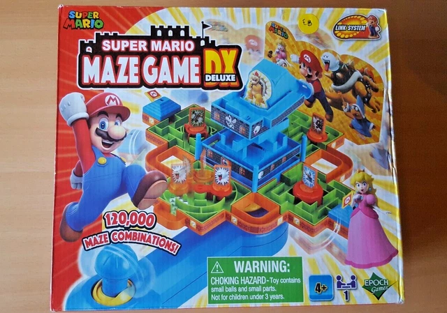 SUPER MARIO MAZE Game DX Deluxe Joystick 3D Marble Family Party Game ...