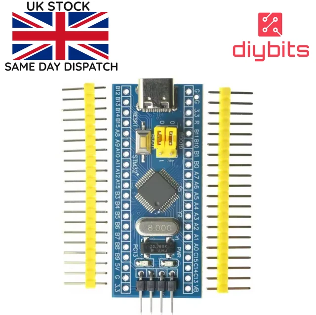 Stm32f103c8t6 Arm Cortex M3 Development Board Robotics Iot Arduino Mcu 3087