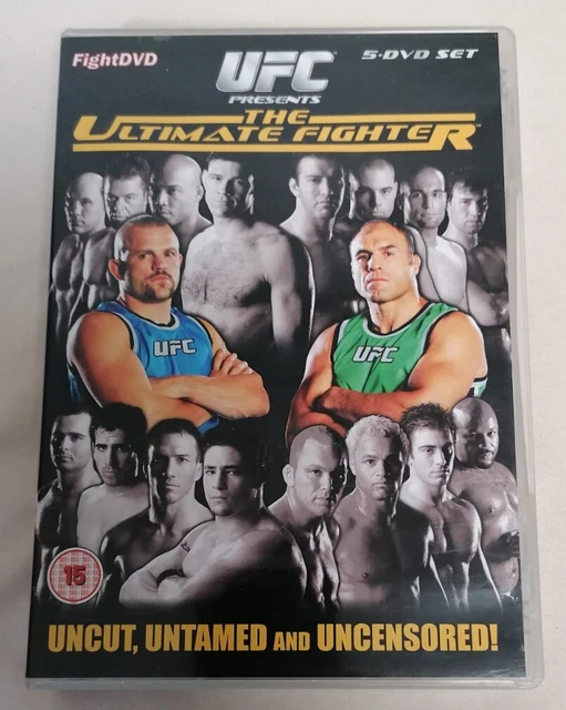 DVD - UFC Uncut Untamed 5-Disc DVD Set The Ultimate Fighter PAL UK ...