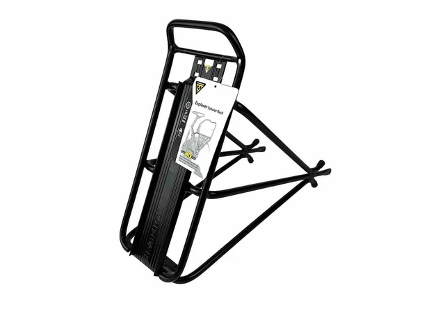 TOPEAK EXPLORER TUBULAR Rear Rack - MTX 2.0, Black Metal - Brand New w ...