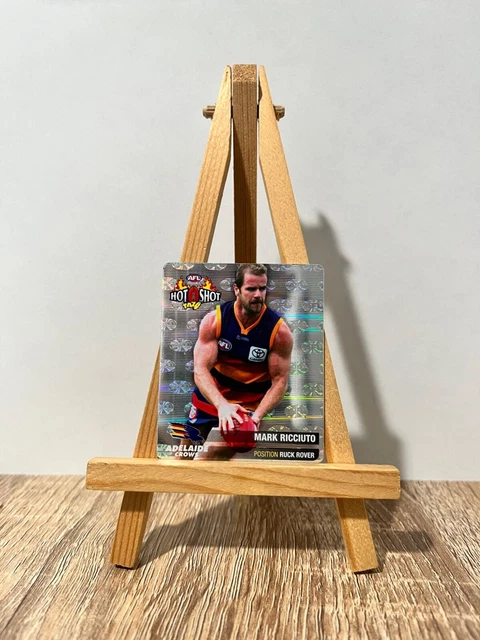 MARK RICCIUTO 2006 AFL Smiths Tazo Footy Hot Shot #2 Silver ADELAIDE $2.00 - PicClick AU