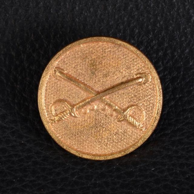 BADGE OF COL De La Cavalry US Army Collar Tab WW2 #B35 £32.27 - PicClick UK