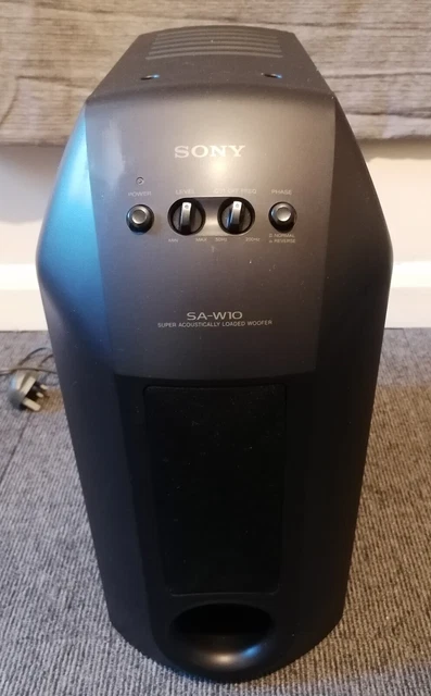 SONY SA-W10 ACTIVE Subwoofer. Powered Speaker. Hi-Fi & Home Theatre. £ ...