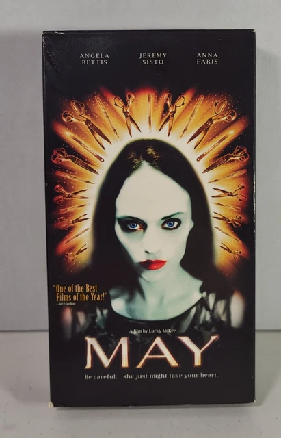 MAY VHS TAPE (2002, Angela Bettis) Rare Original Lionsgate Horror Cult ...