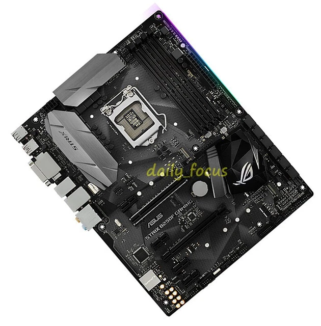 ASUS ROG STRIX B250F GAMING Motherboard LGA 1151 Intel B250 DDR4 USB 2. ...