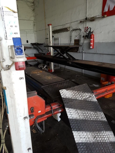 WERKSTATTAUFLÖSUNG IME AUTOLIFT Hebebühne »HSV 35« PKW 3,5t 4 Pfeiler ...