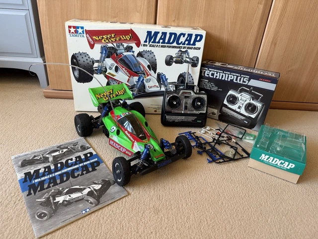 TAMIYA MADCAP MAD Cap Vintage RC Car - Working, Original Box ...