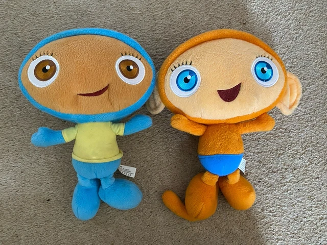 WAYBULOO NOK TOK blue & Yojojo Orange 11" Talking Plush Soft Toys ...