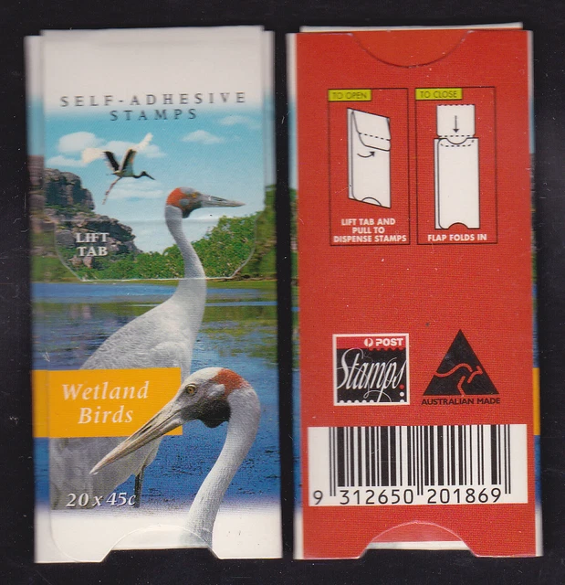 1998 WETLAND BIRDS (SB121) Trial Booklet $31.50 - PicClick AU