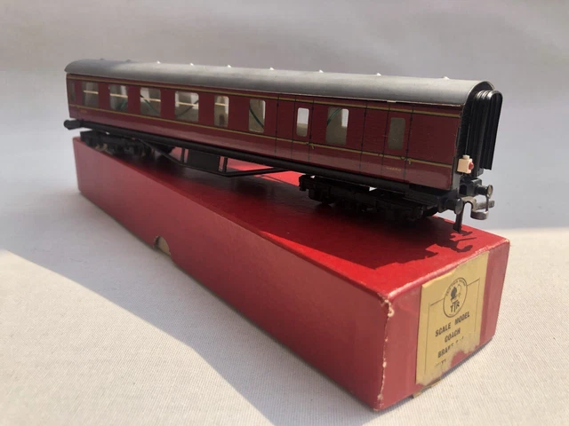 TRIX TTR 1/579 OO BR Brake 2nd Coach 27316 Interior & Tail Lighting ...