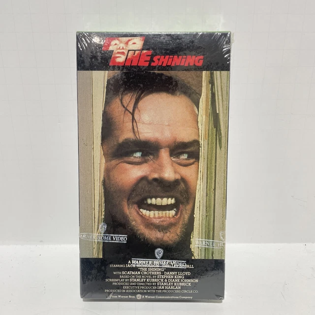 THE SHINING VHS SEALED Watermarks WHV Stamp Jack Nicholson Stanley Kubrick £91.78 - PicClick UK
