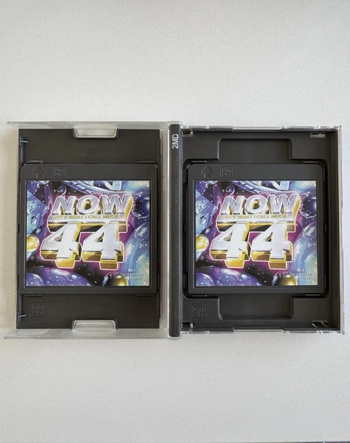 NOW THAT'S WHAT I Call Music 44 - MiniDisc MD 2 x Disc Album. Mini Disk ...