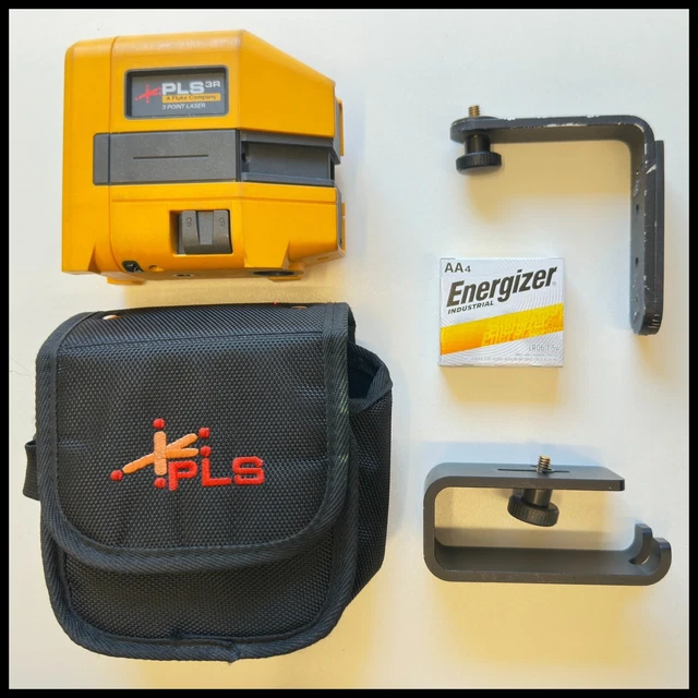 PACIFIC LASER SYSTEMS Fluke PLS 3R 3-Point Laser Level With Stand And ...