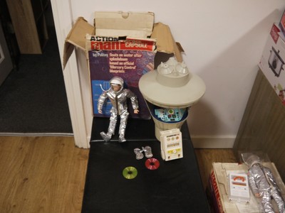 ACTION MAN ASTRONAUTE Space Capsule Life Support COFFRET GI JOE ...