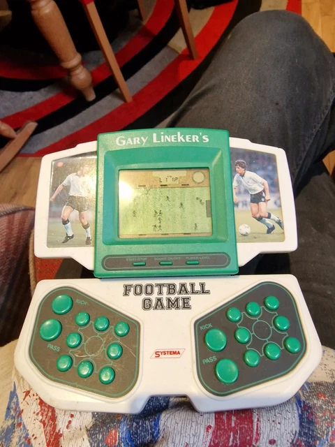 VINTAGE RETRO 1990'S Systema Soccer Handheld Football Lcd Electronic ...