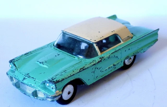 CORGI TOYS NO.214 Ford Thunderbird Hard Top Car (1959-1965) Early/Flat ...