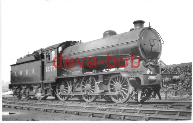 RAILWAY PHOTO LNER J39 1273 Doncaster Shed Gresley 0-6-0 Loco £1.35 ...