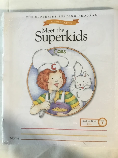 MEET THE SUPERKIDS Reading Program Student Book Unit 1 82A $17.99 ...