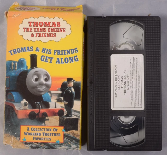 5 THOMAS THE Tank Engine & Friends VHS Tape Lot Train George Carlin ...