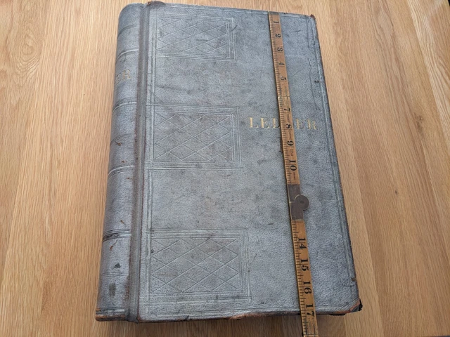 LARGE LEDGER FOR houses sales in Sheffield 1930s £229.52 - PicClick UK