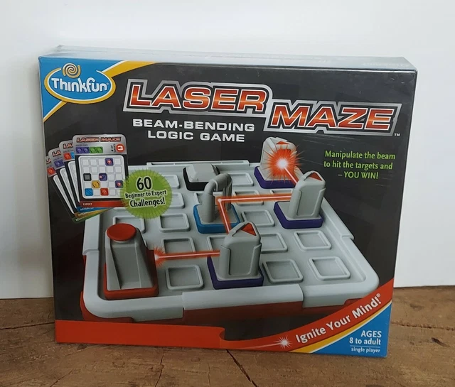 THINKFUN® LASER MAZE™ Beam-Bending Strategy Logic Game 60 Challenges New Sealed $27.34 - PicClick CA