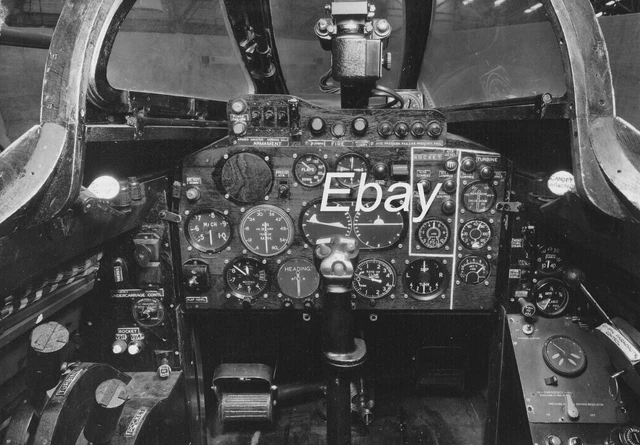 SARO SR.53 COCKPIT 1957 Original Saunders-Roe Photo Rare £1.99 ...