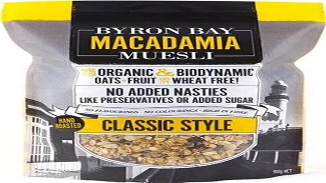 BYRON BAY MACADAMIA Classic Style Muesli 2 Kg $67.93 - PicClick AU