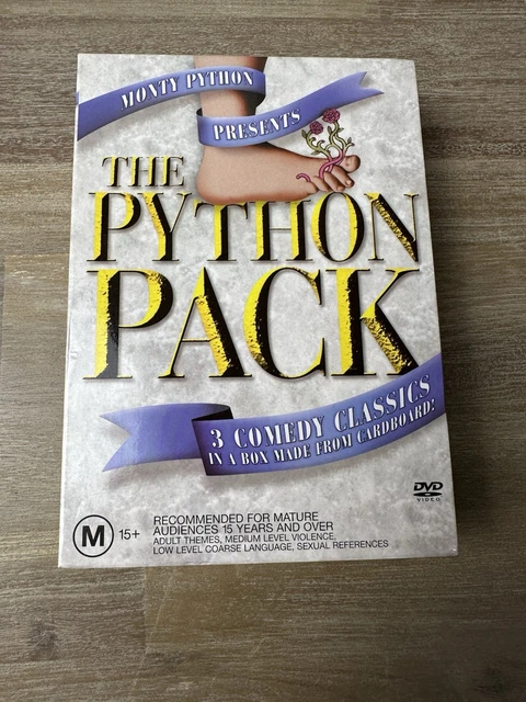 MONTY PYTHON – The Python Pack DVD Box Set | Region 4 | 3 Movies, 4 ...