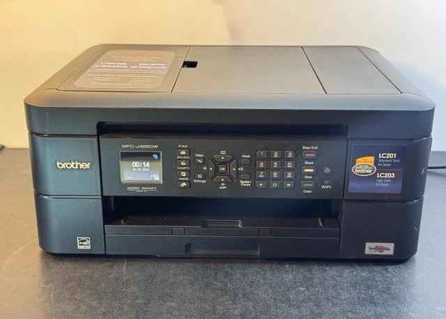 BROTHER MFC-J485DW WIRELESS Inkjet All-In-One Printer WiFi Work Smart ...