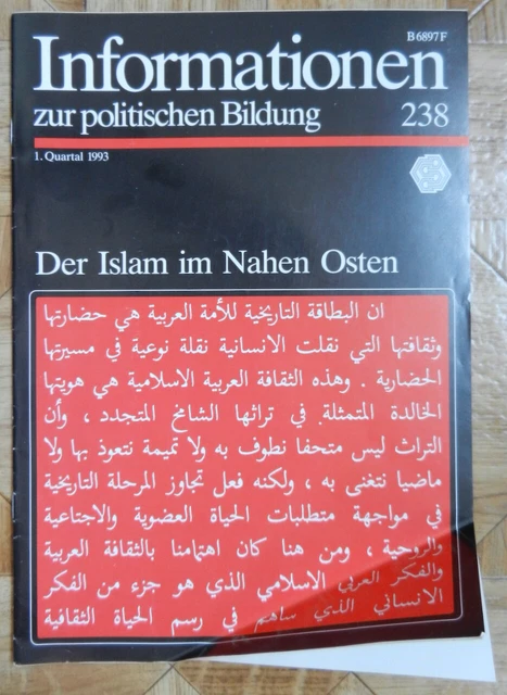 INFORMATIONEN ZUR POLITISCHEN Bildung - Der Islam im Nahen Osten - Heft ...