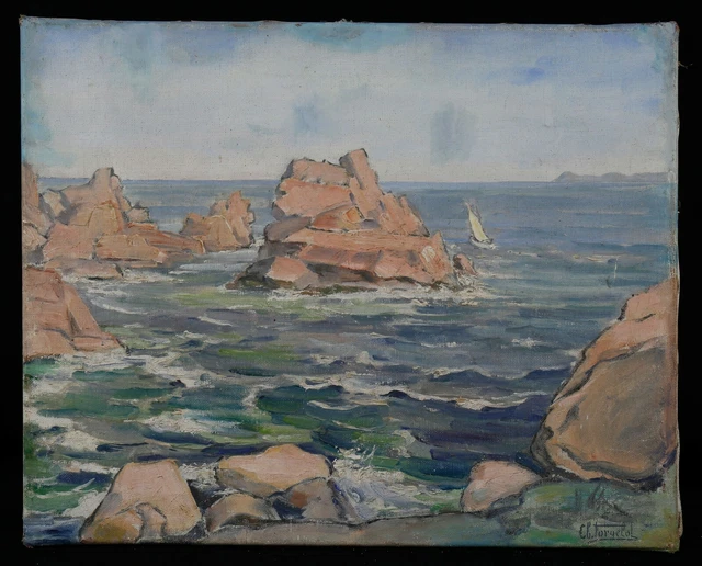 CHARLES ALBERT FORGELOT (1876-1975) View Presumed Capbreton Country ...