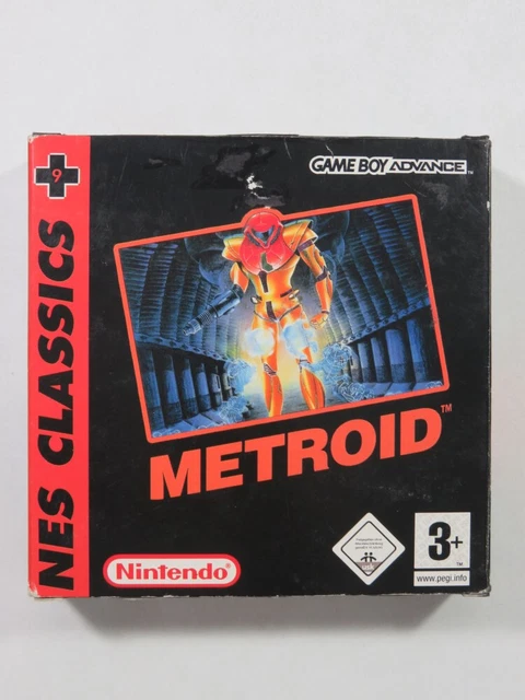 METROID NES CLASSICS Nintendo Gameboy Advance (Gba) Neu6 (Complete ...