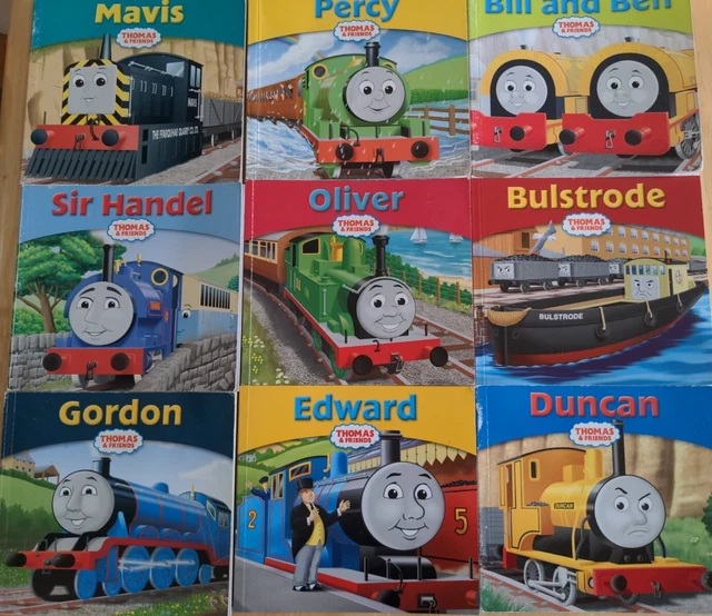 THOMAS THE TANK Engine & Friends Book Bundle of 9 books £7.99 - PicClick UK