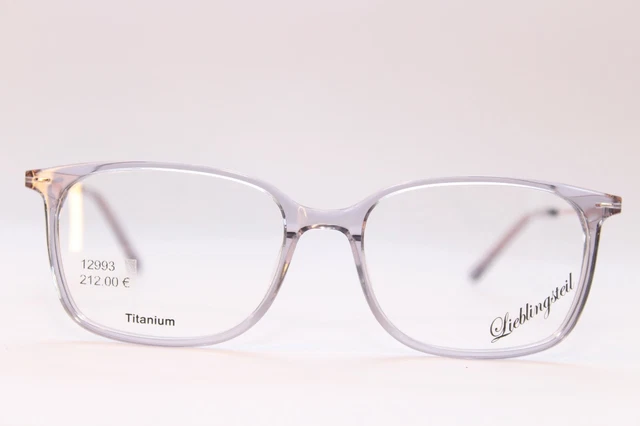 DAMEN BRILLE L'ART Lieblingsteil 12030-002 Titan Grau 53[]17 Panto ...