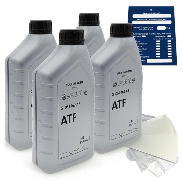 4 LITRE ORIGINAL VW Audi Seat Skoda Automatic Gearbox Oil Atf G052162A2 ...