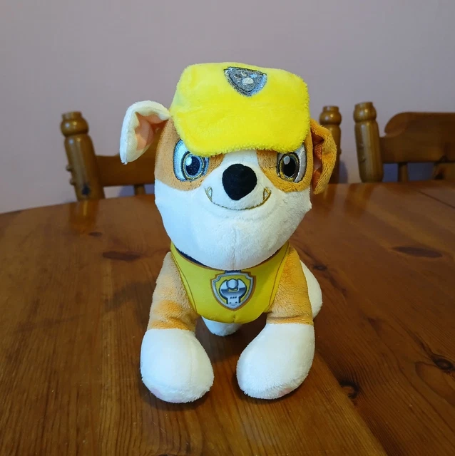 SPIN MASTER PAW Patrol Rubble Soft Toy Plush Teddy £4.00 - PicClick UK