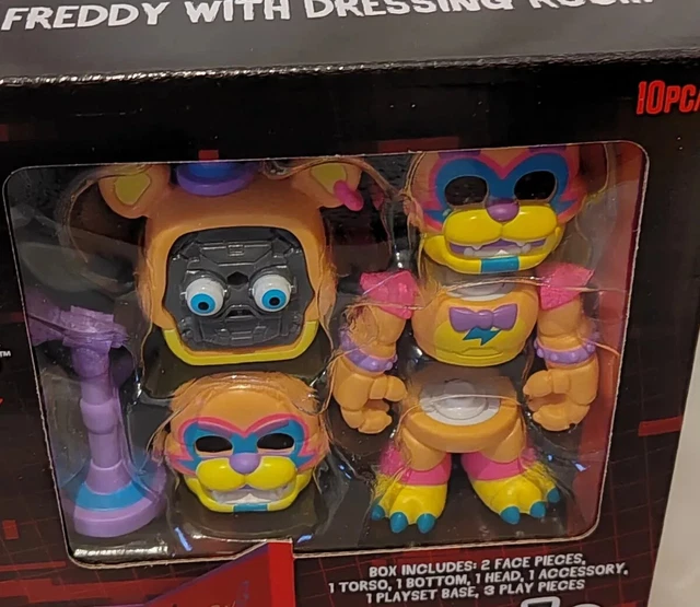 FIVE NIGHTS AT Freddys Security Breach Glamrock Freddy & Dressing Room ...