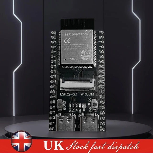 Useful Esp32 S3 Wroom Wifi Bt Module Example Projects Durable With Ov2640 Camera £1009 