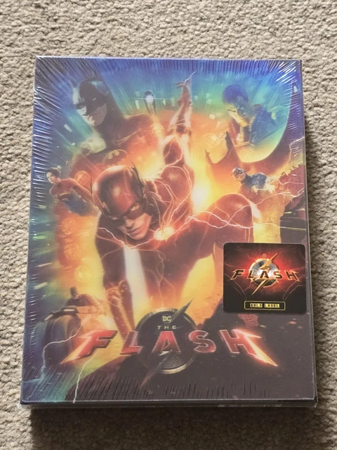THE FLASH HDZETA Single Lenticular Slip 4K Ultra HD Blu-ray Steelbook ...