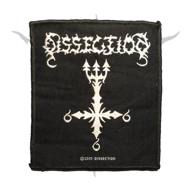 DISSECTION - CROSS; Original Patch Black Metal Aufnäher ©2005 EUR 22,00 - PicClick DE