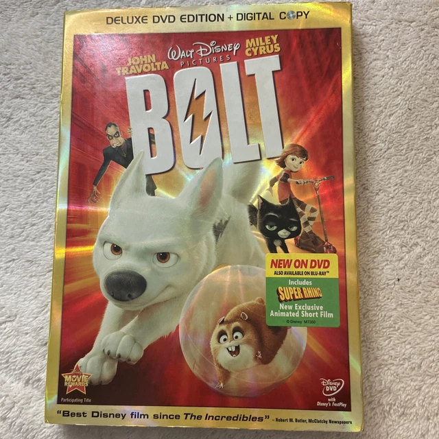 BOLT [TWO-DISC DELUXE Edition + Digital Copy] Good $3.80 - PicClick